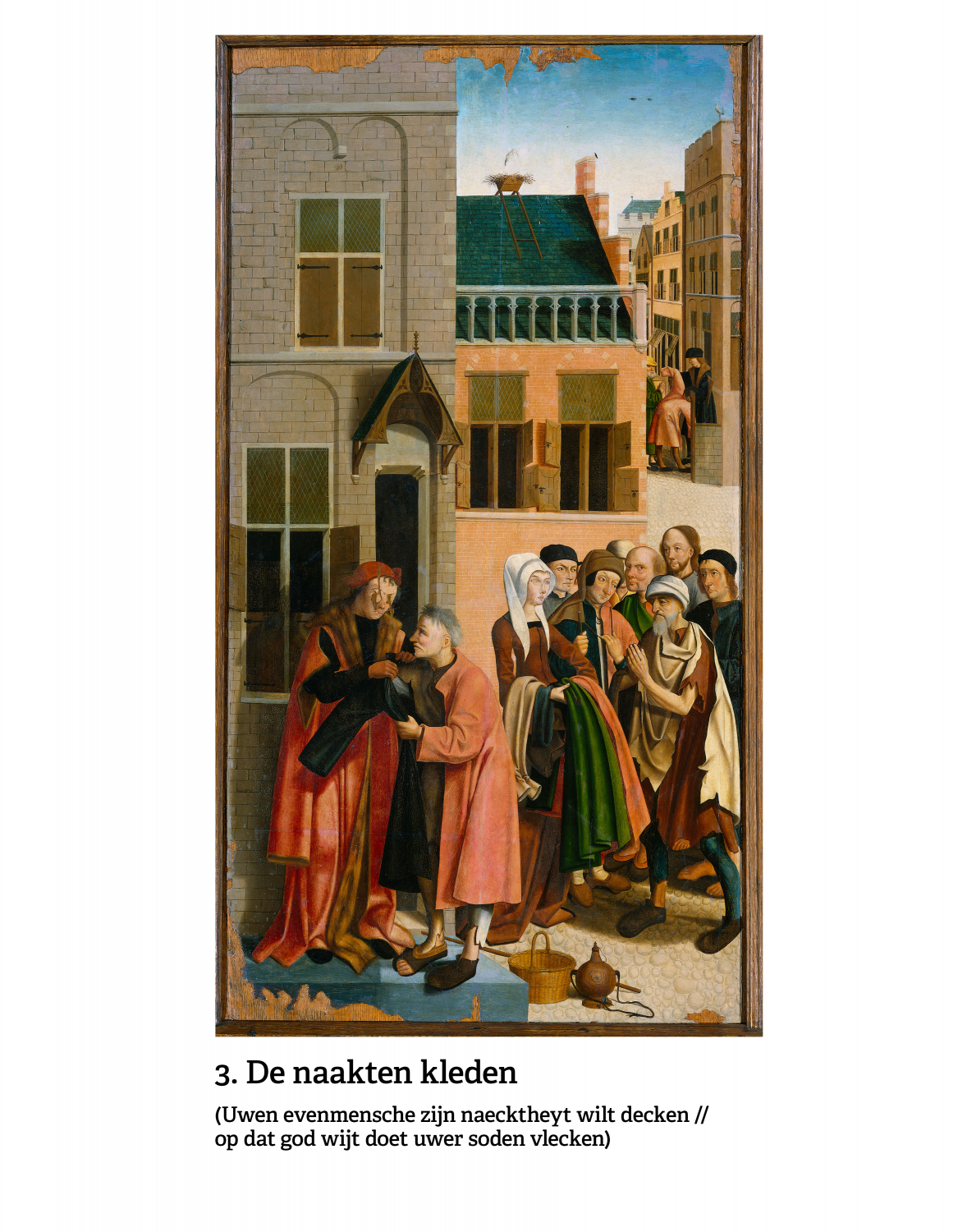 De meester van Alkmaar - Barmhartigheid