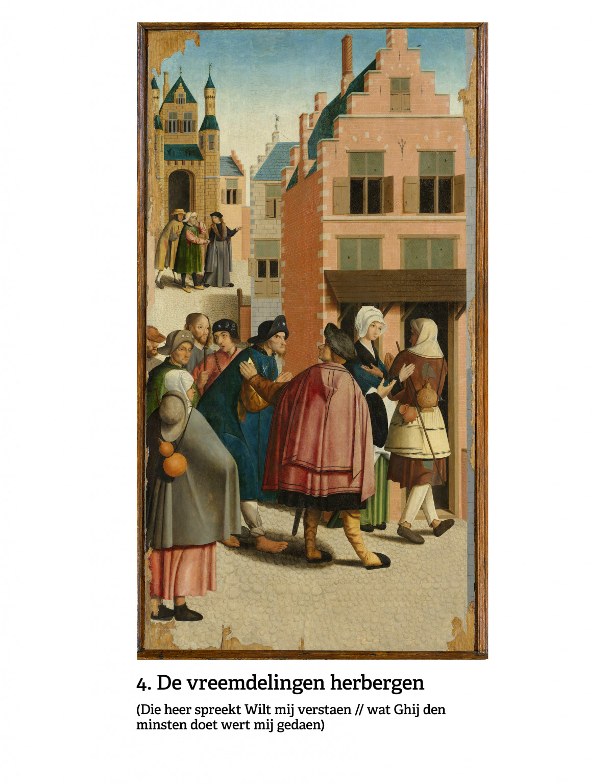 De meester van Alkmaar - Barmhartigheid