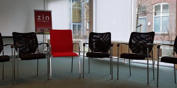 De rode stoel in ZIN - Barmhartigheid